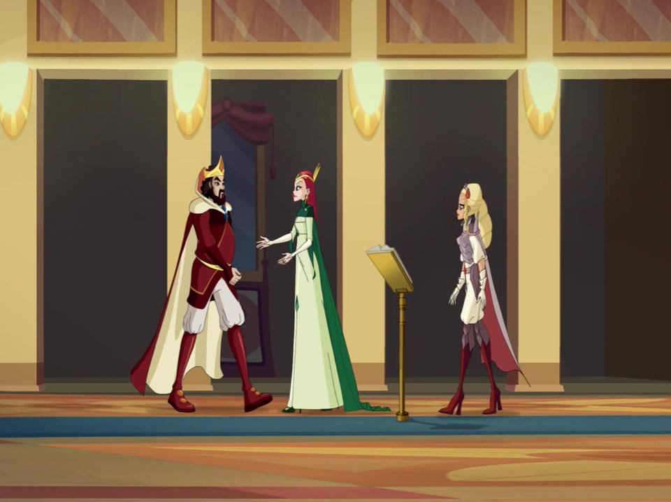 ¡Imágenes de Diaspro en el palacio de Eraklyon! - Winx Club All