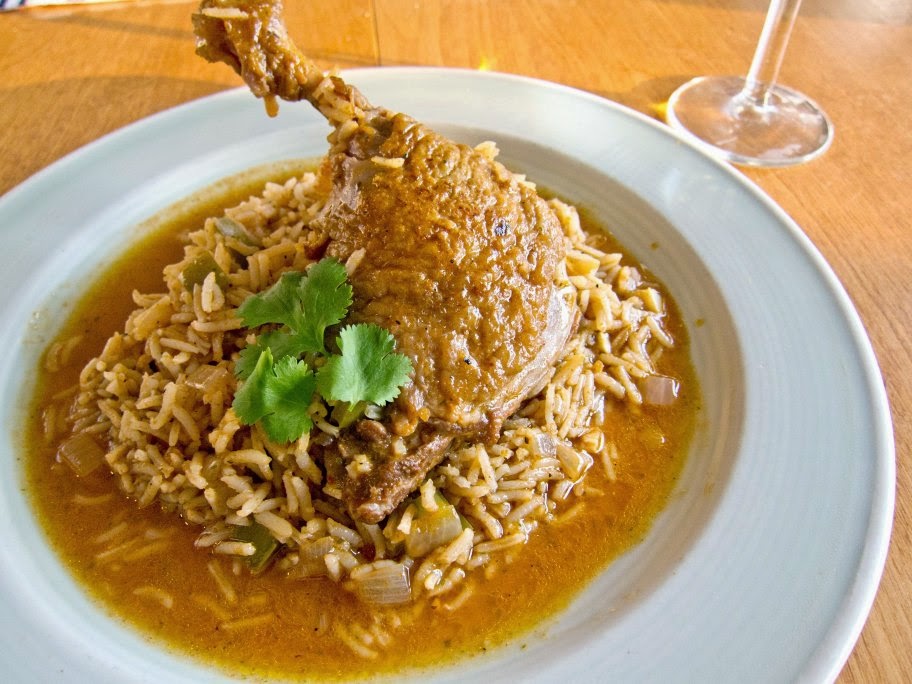 Gavin's Cooking: Arroz con Pato Chiclayano - Peruvian Rice with Duck