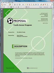 Proposal Kit: How to Write a Sports Proposal