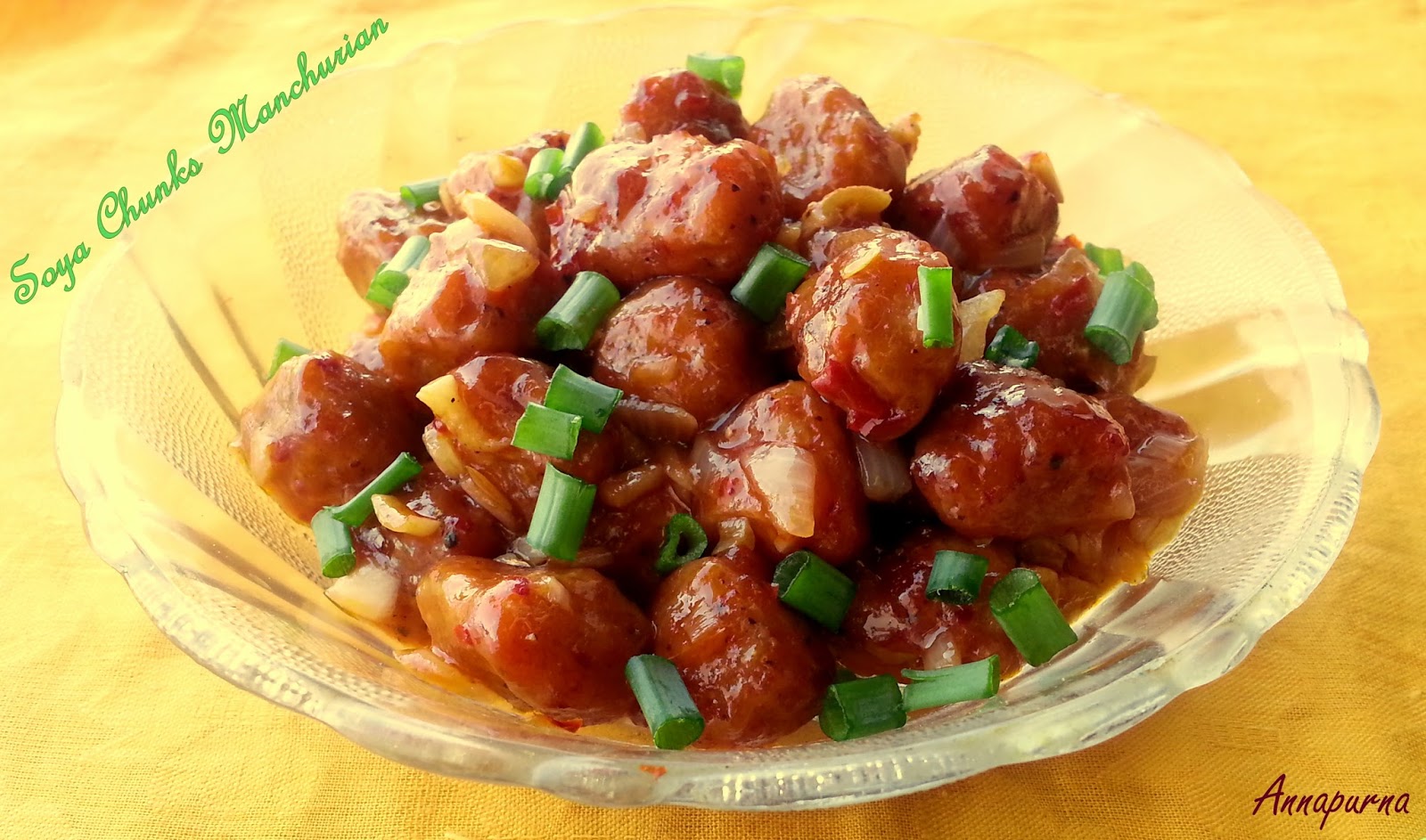 Annapurna: Soya Vegetable Tikka / Healthy Vegetarian Appetizer Recipe