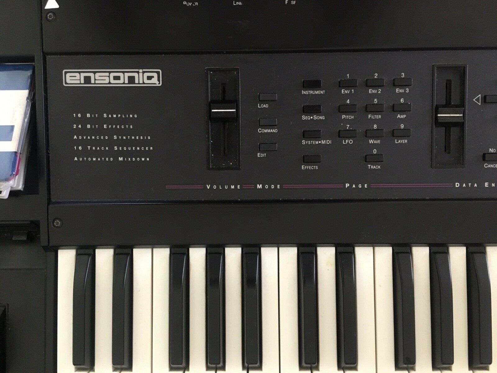 MATRIXSYNTH: Ensoniq EPS-16 Plus Sampler Synth SN EPS-16782