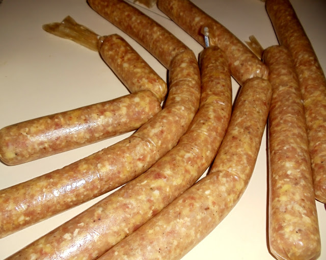 Our Little Homestead: Chicken Sausage Homestead style