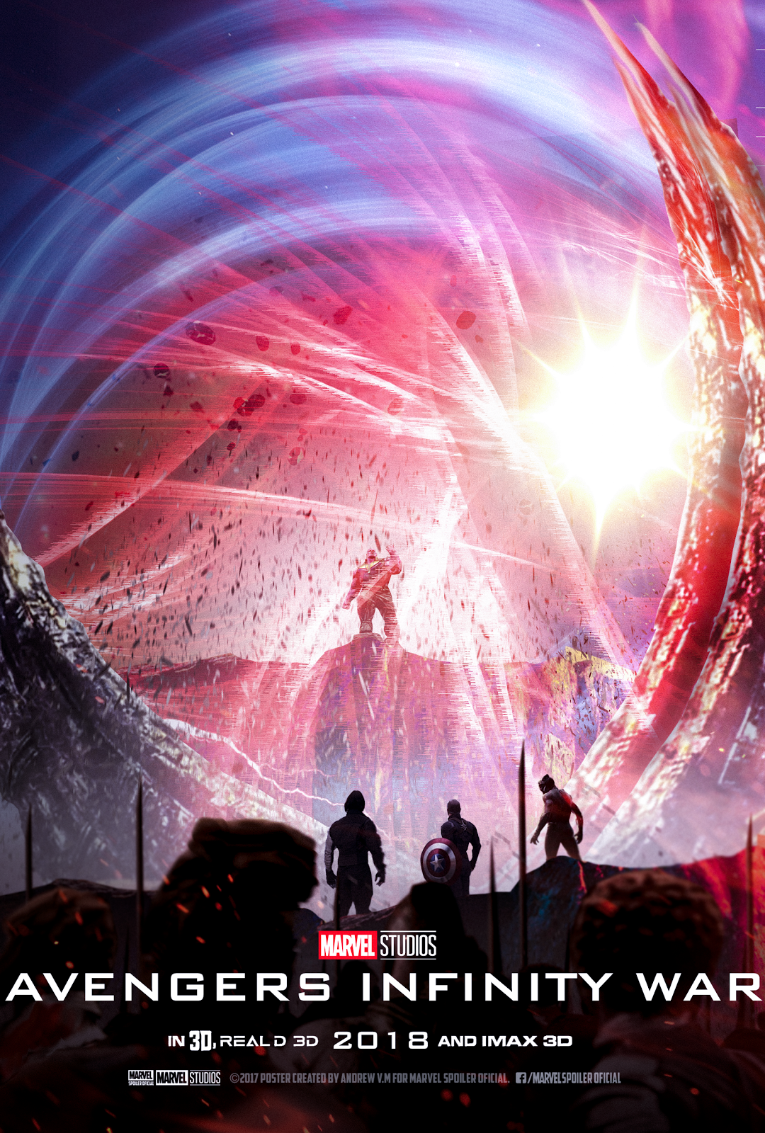 Marvel Spoiler Oficial: Avengers INFINITY WAR Teaser poster 3