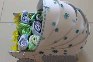 VREnchanted Color, Craft & more....: Baby Stroller Gift Box