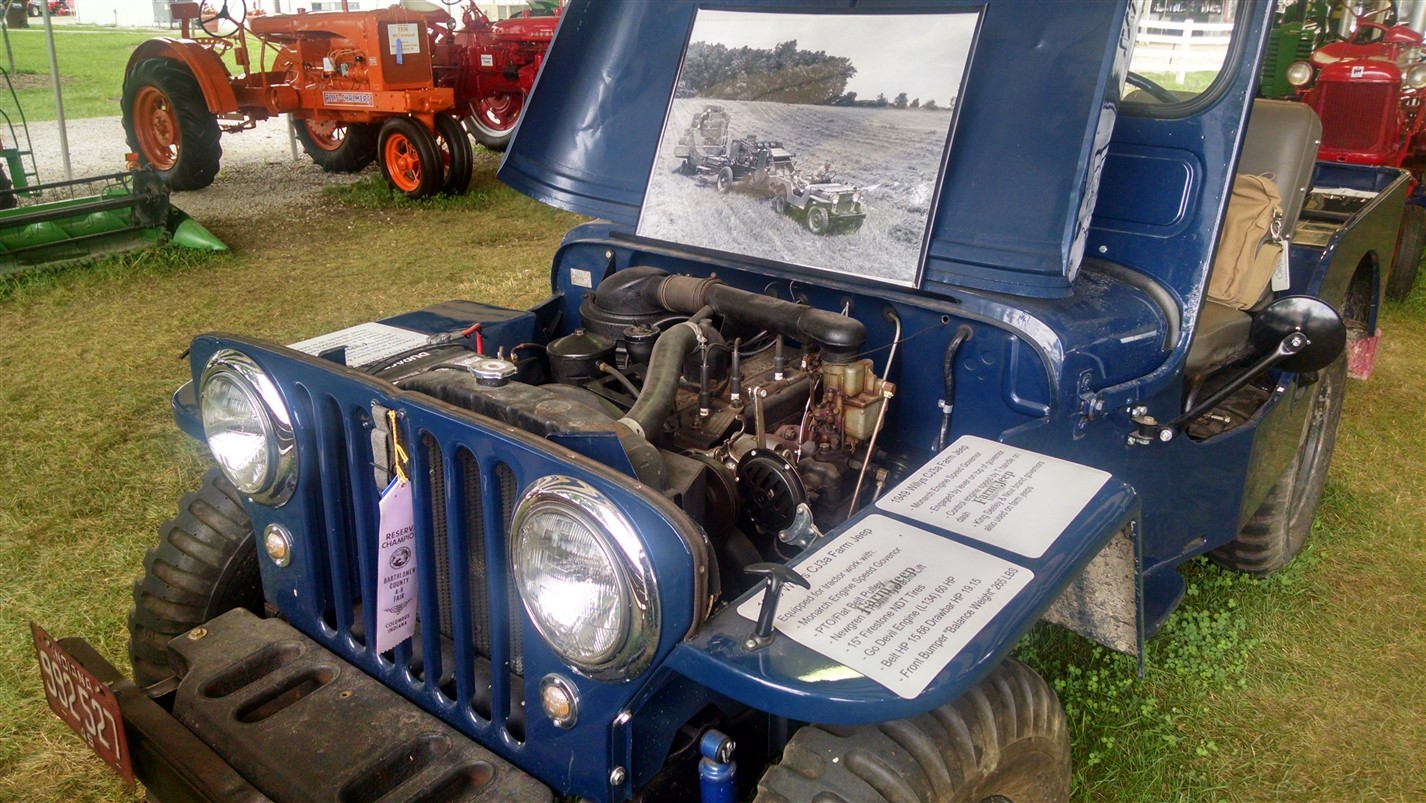 OLD Farm Jeep Blog: Farm Jeep at the Fair