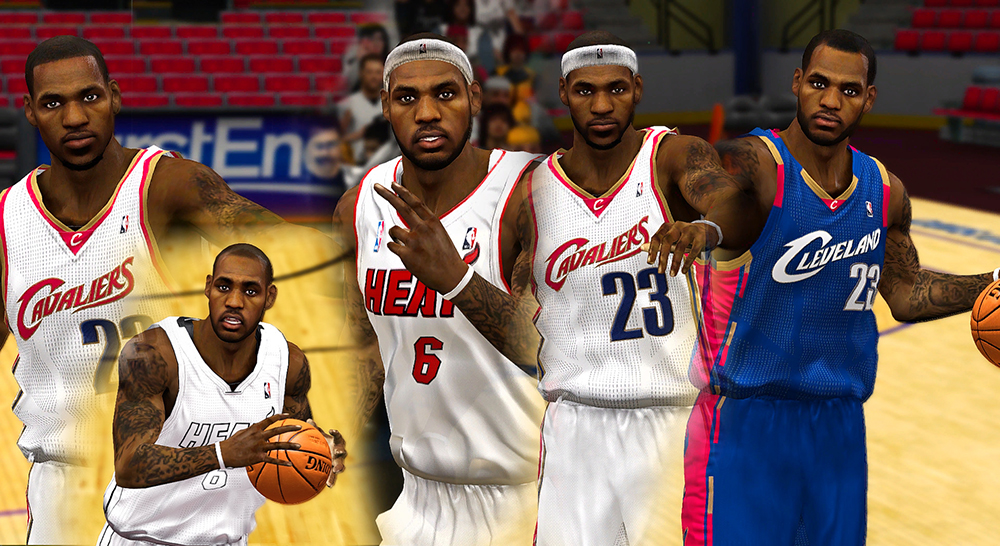 Nba 2k13 Lebron James Cyberface