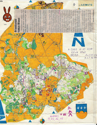 Orientēšanās kartes: Blome (Smiltene)