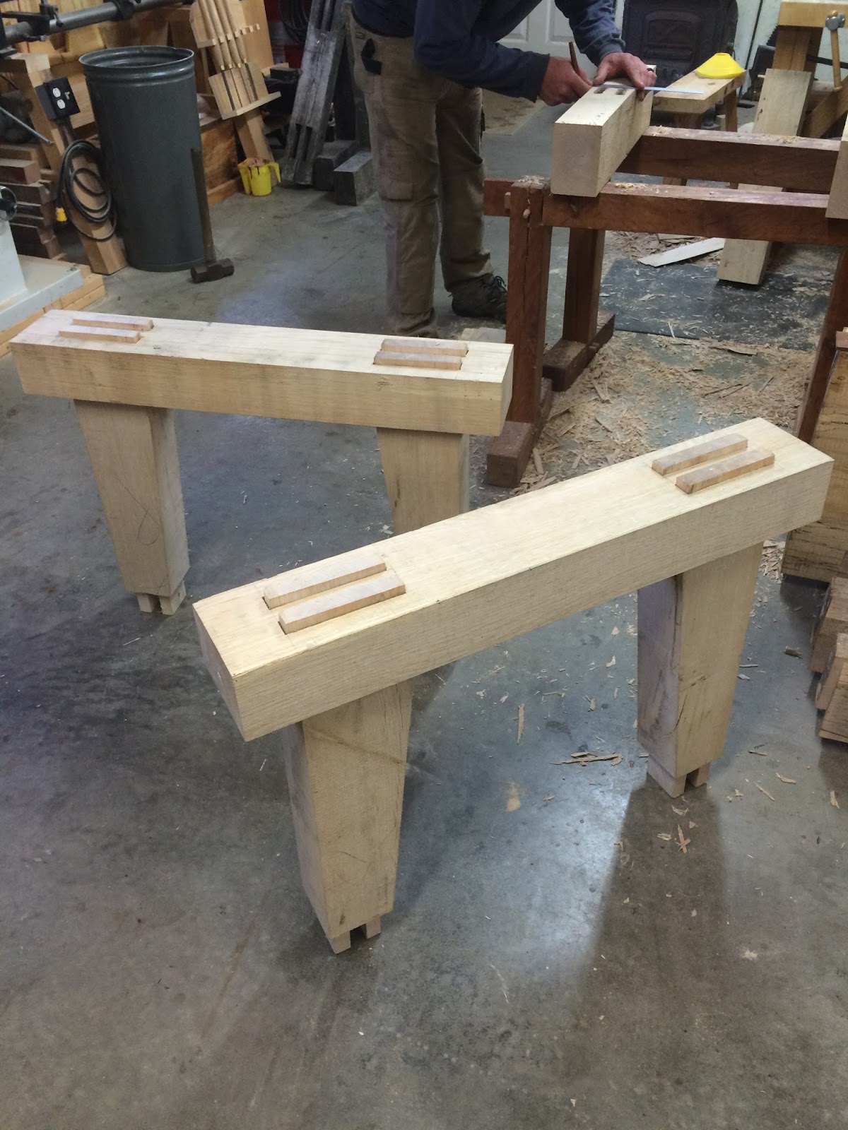 Timber Framing Saw Horses
