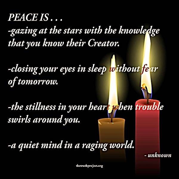 Living for God: Perfect Peace