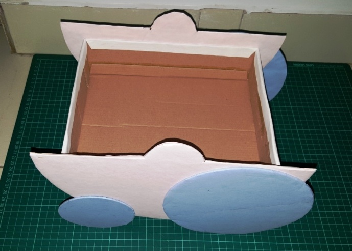 VREnchanted Color, Craft & more....: Baby Stroller Gift Box