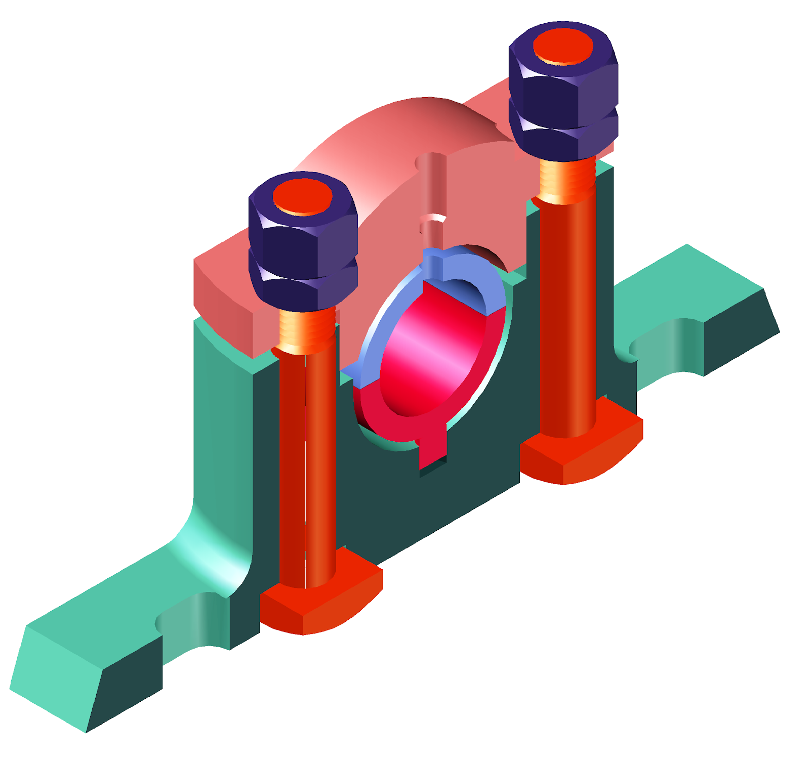 Machine Drawing: Plummer Block