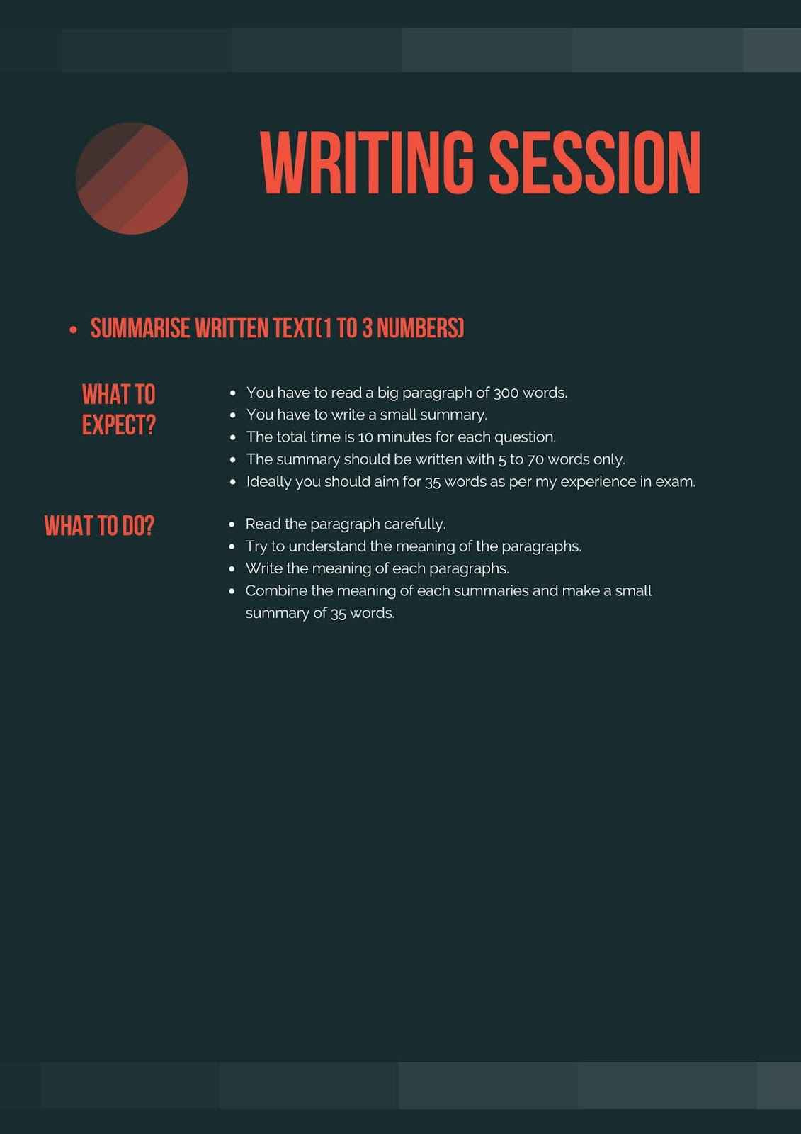 SUCCESS NEVER EASY: PTE-A free guide_Writing Session with format.