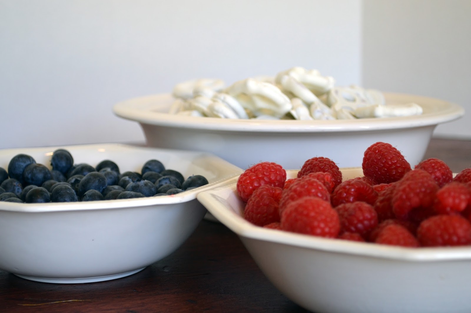 Incredibly easy patriotic berry dessert