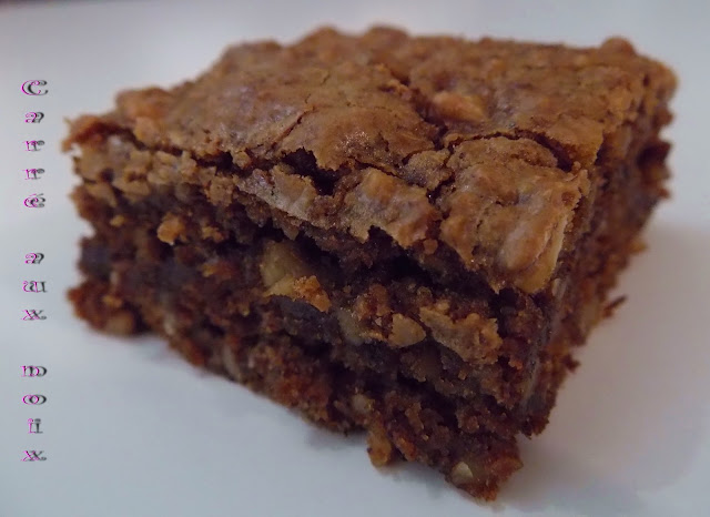 GATEAU GAGA - Love cakes: Carrés aux noix