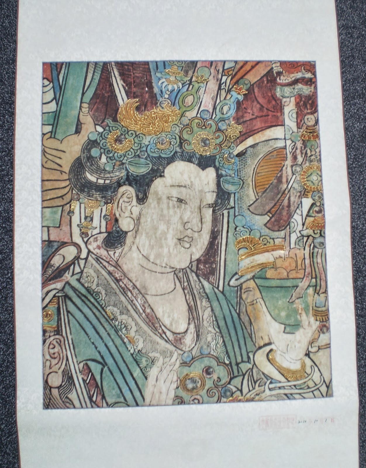 MONGOLS CHINA AND THE SILK ROAD : Two ancient Chinese wall painting ...