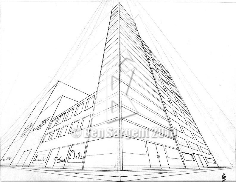 Ben Sargent's Art and Story Page: AIOnline: Perspective 101