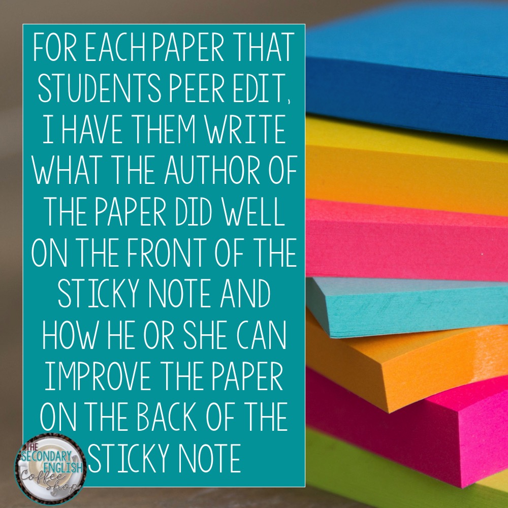 7 Ways to Teach with Sticky Notes - The Secondary English Coffee Shop