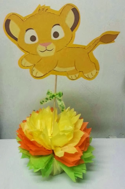 Adriana's Creations: BABY SHOWER THEME CENTERPIECES