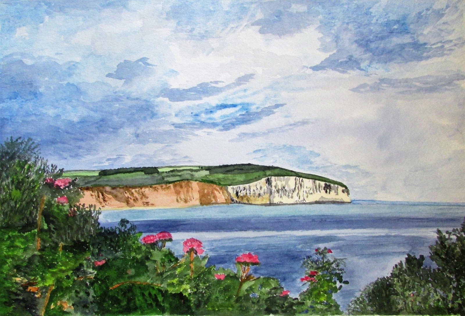 Isle of Wight Art Classes: Painting Shanklin Chine and Other Island Scenes