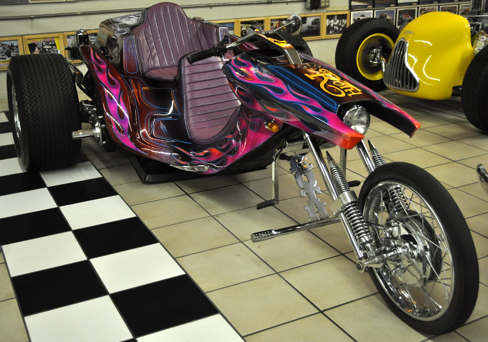 Just A Car Guy: Ed "Big Daddy" Roth tribute trike and tribute car are ...