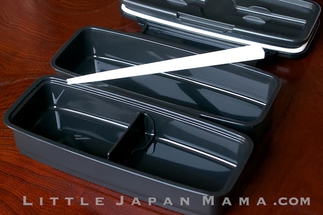 little japan mama : Black Bento Box Set - Made in Japan