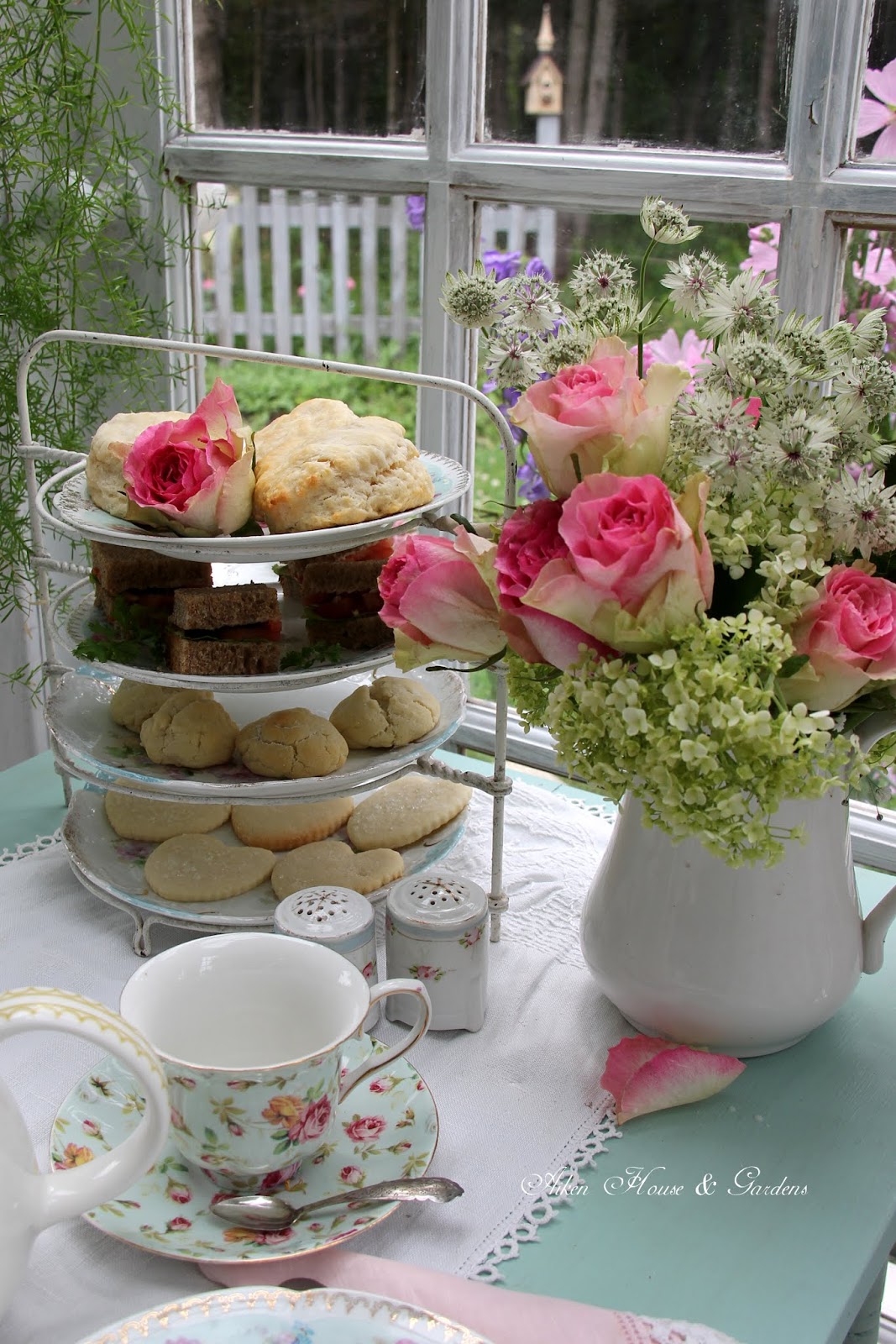 Aiken House & Gardens: Afternoon Tea in the Boathouse Conservatory