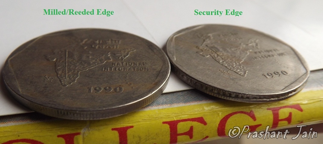 Indian Coins: What are Milled Edge Coin variants actually....