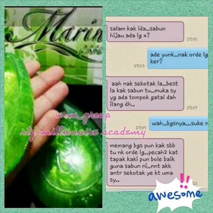 AISY HEALTH AND BEAUTY MALL: SABUN GARAM BULUH MARINE ESSENCE