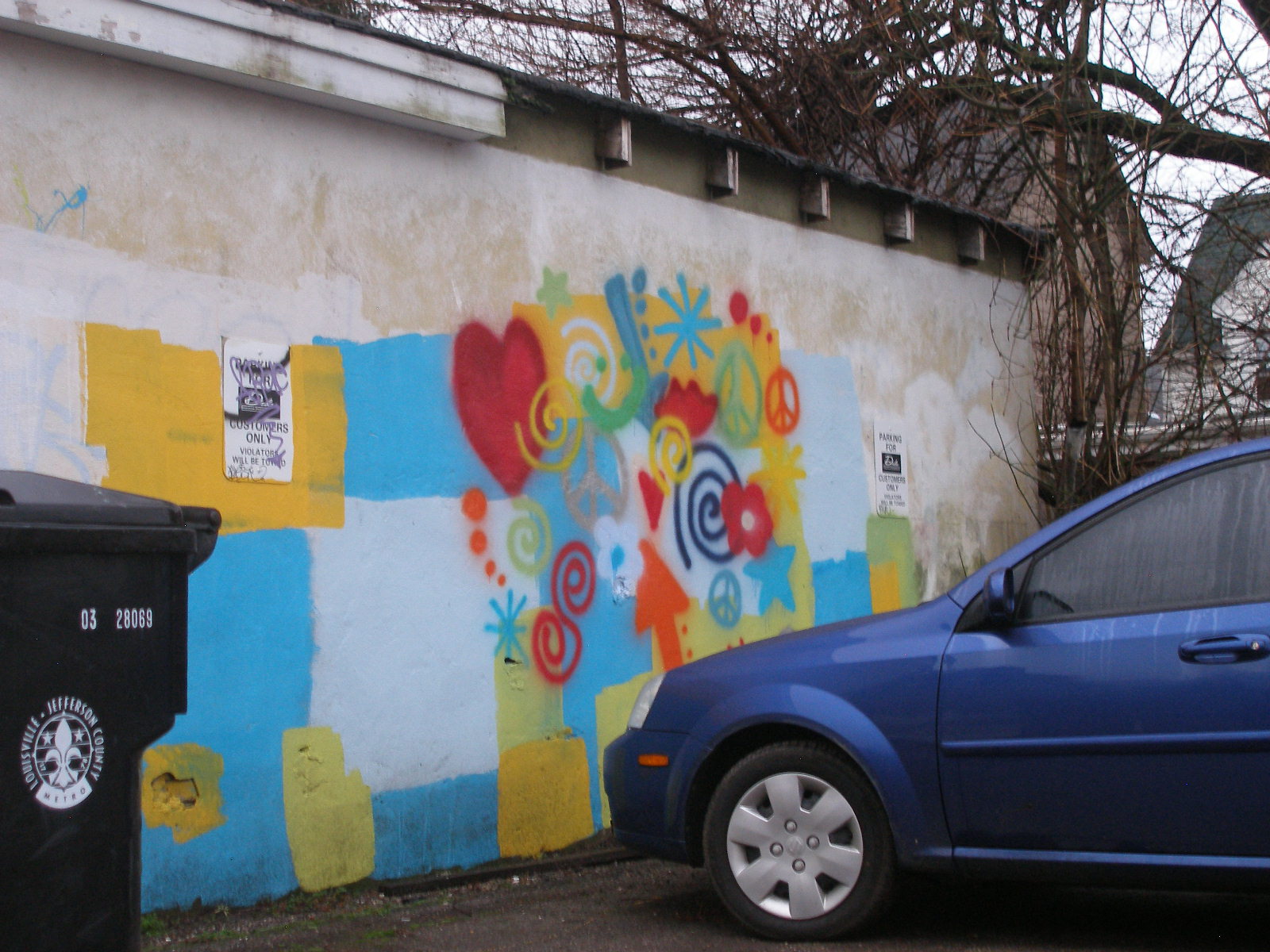 JSH's Visual Slushpile: Happy Graffiti