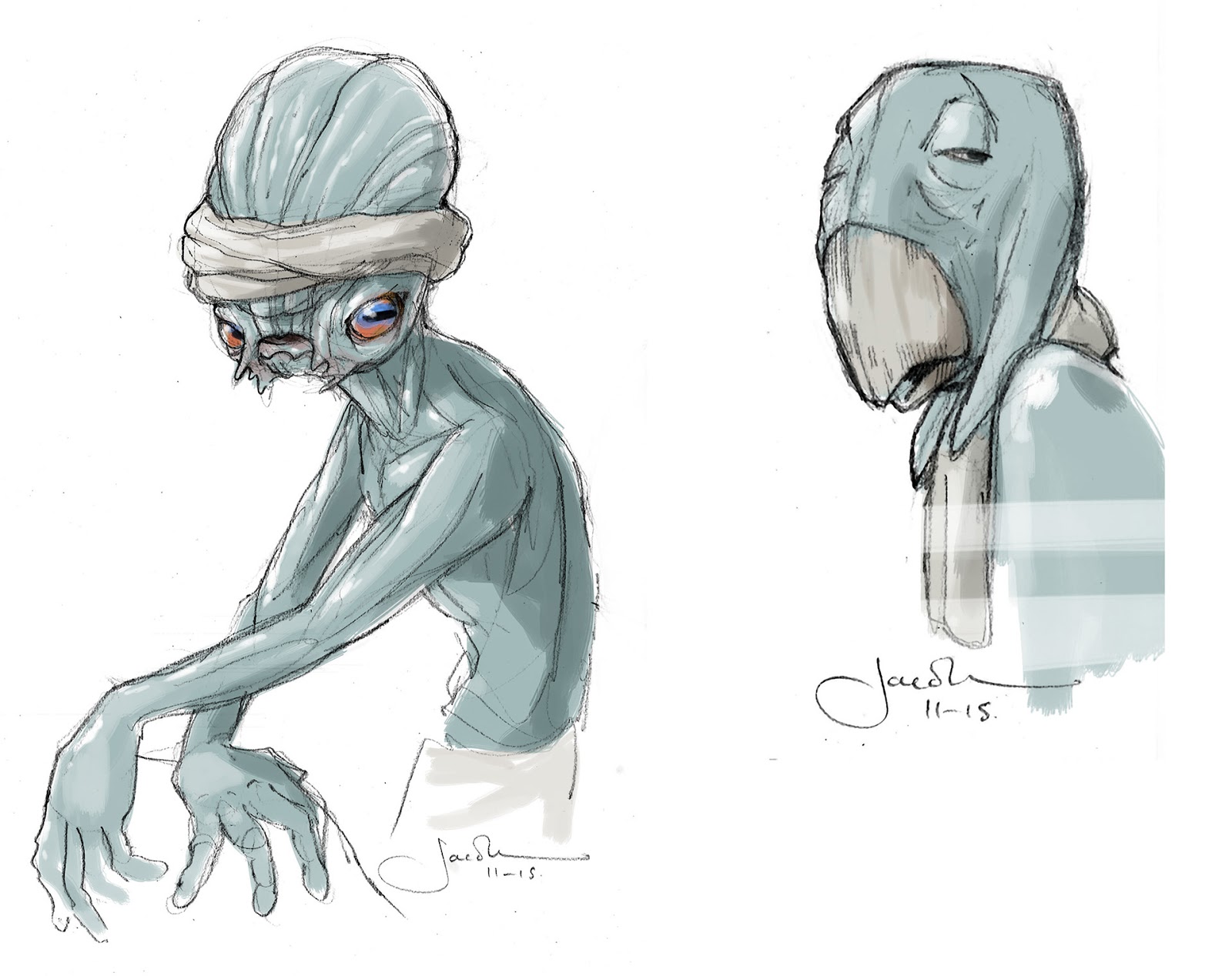 Incredible "Star Wars: The Last Jedi" (2017) Concept Art By Jake Lunt ...