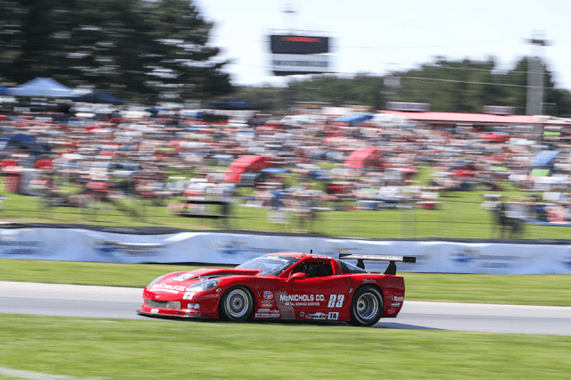 Amy Ruman lista para la final del Trans Am en Daytona este fin de semana.