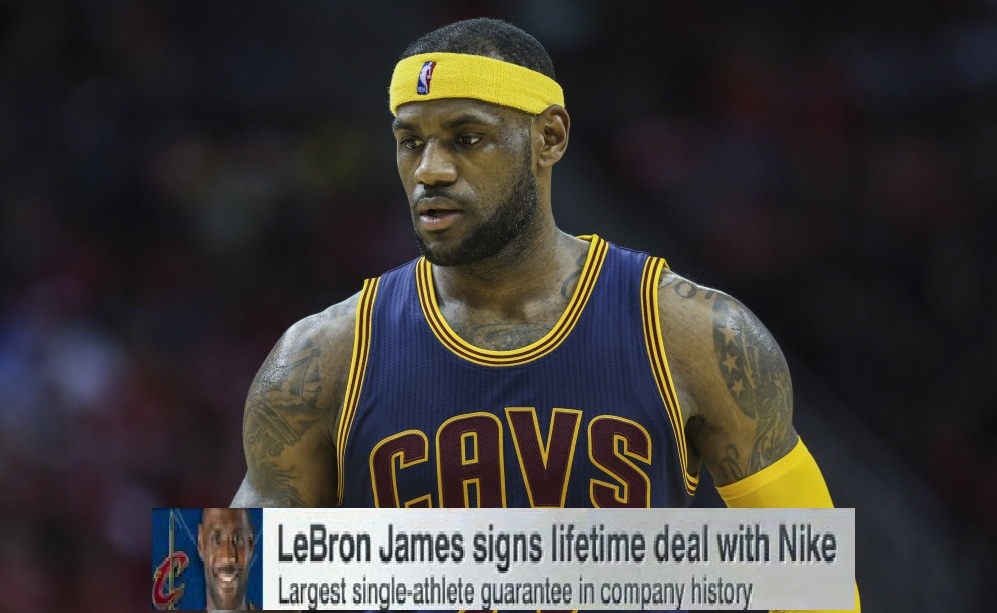LeBron James Sign a Lifetime Deal as Nike Endorser LeBron James Sign a Lifetime Deal as Nike Endorser