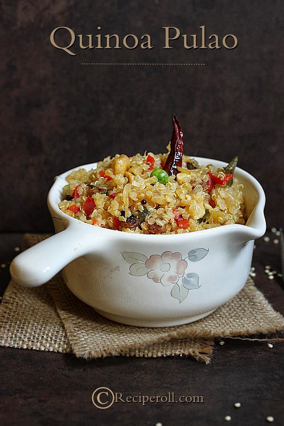 Quinoa Pulao | How to cook Quinoa