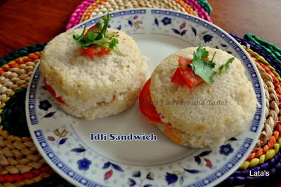 Flavours and Tastes: Idli sandwich