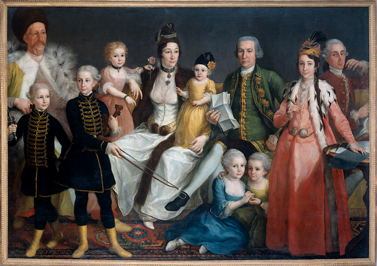 Gods and Foolish Grandeur: Random families, random family portraits