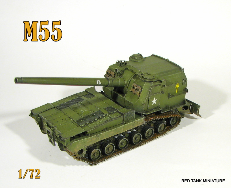 Gulumik Military Models: M55 1/72