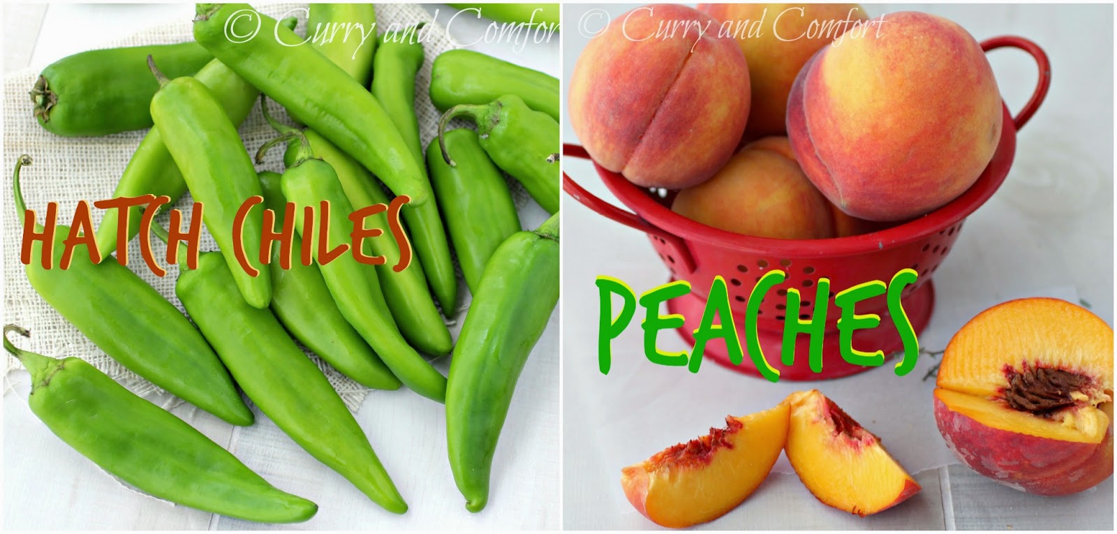 Kitchen Simmer: Peach and Roasted Hatch Chile Chutney