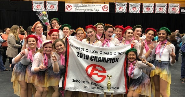 Downers Grove North Fine Arts: DGN Winter Guard Named Midwest Color ...