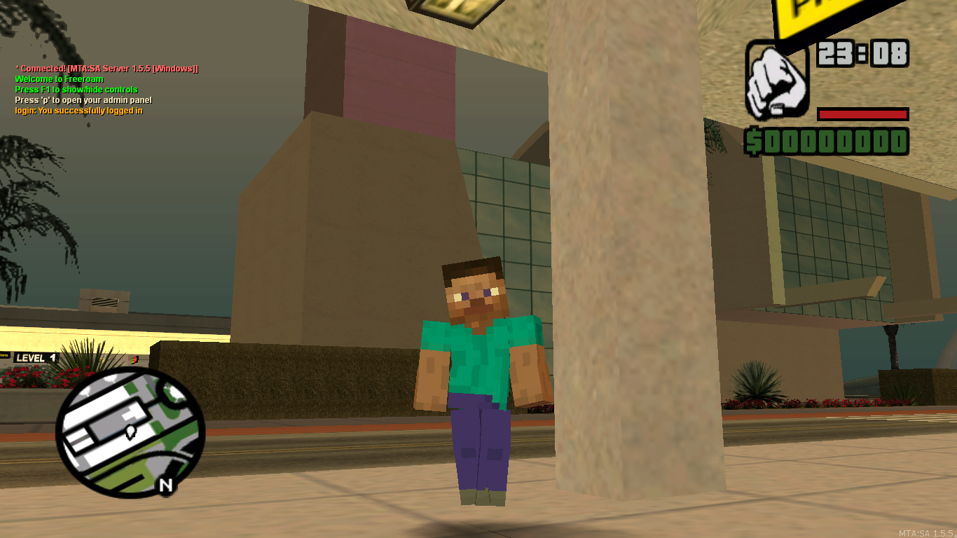 [MTA-SA] Skin do Steve e da Alex do MINECRAFT para MTA:SA ! [EXCLUSIVO ...