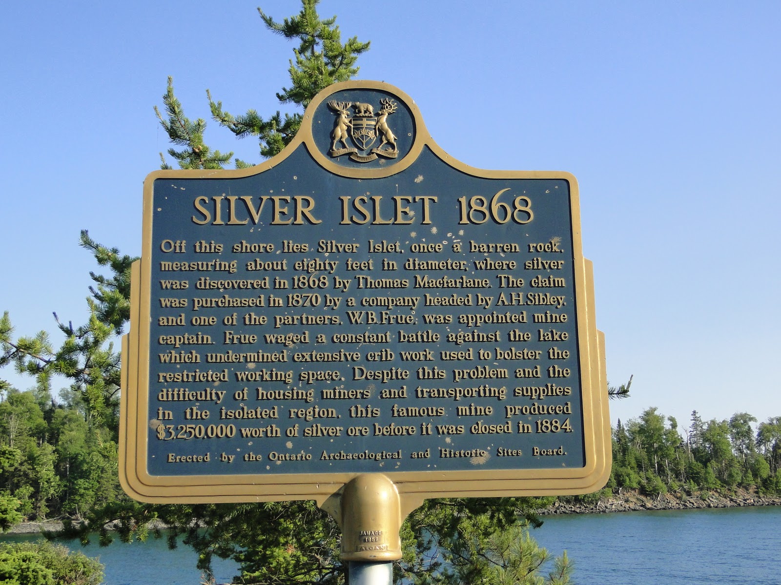 From Nature to Home : A Visit to Silver Islet, Thunder Bay, Ontario