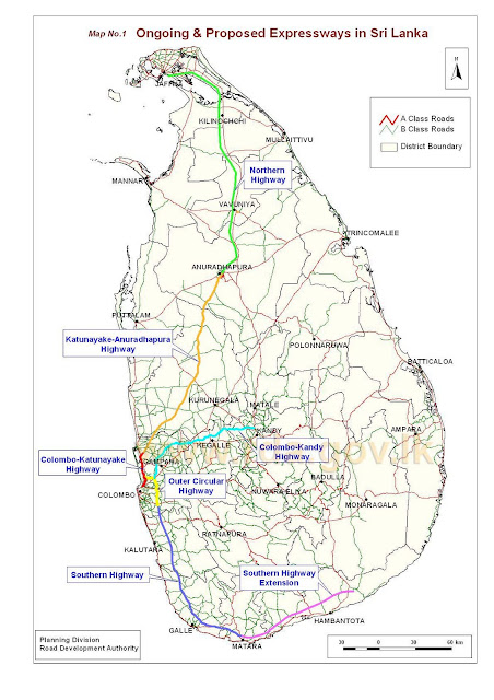 Rajagedara: Katunayake - Padeniya - Anuradhapura Highway Road ...