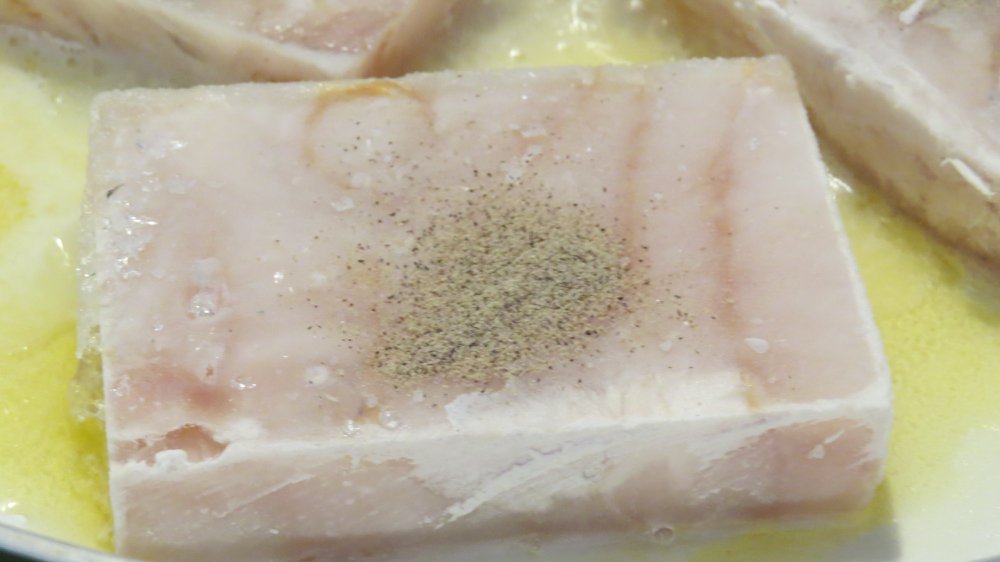 Rafał Ratyński blog: Filet z mintaja ze szpinakiem...