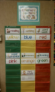 First Grade Fanatics: How we do literacy centers