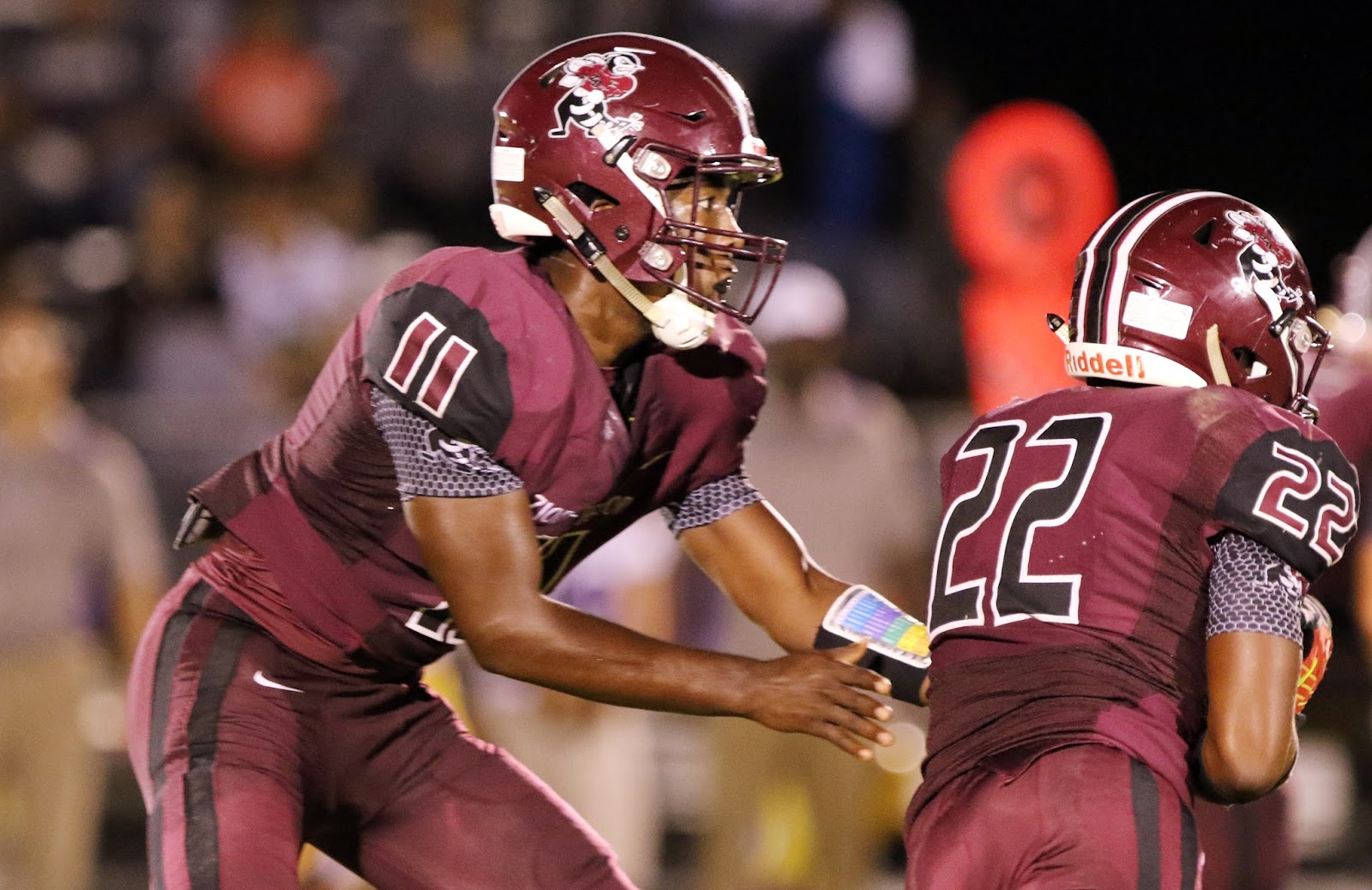 Mark Kodiak Ukena: IHSA Varsity Football: Waukegan vs Zion-Benton