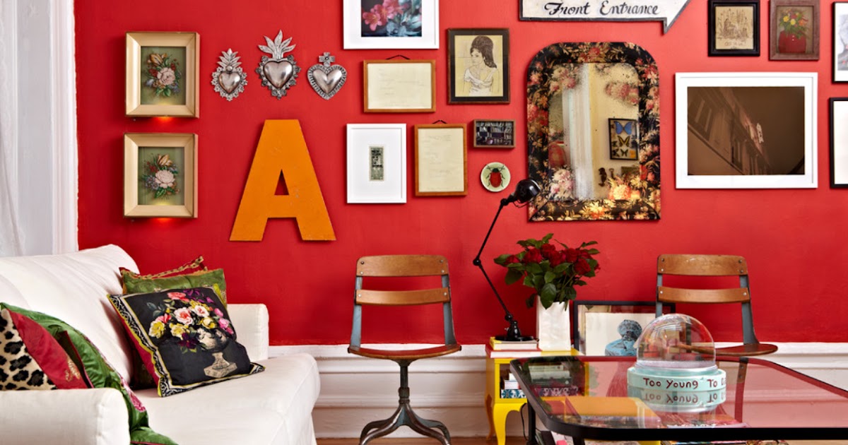 Como usar el color rojo en interiores. | Diseño y decoración de ...