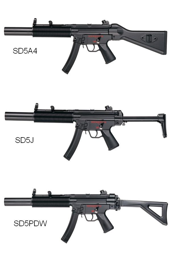 Armas de fuego: Sub-fusil MP-5
