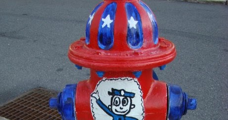 Liz Revit Art Blog: Painted Fire Hydrant