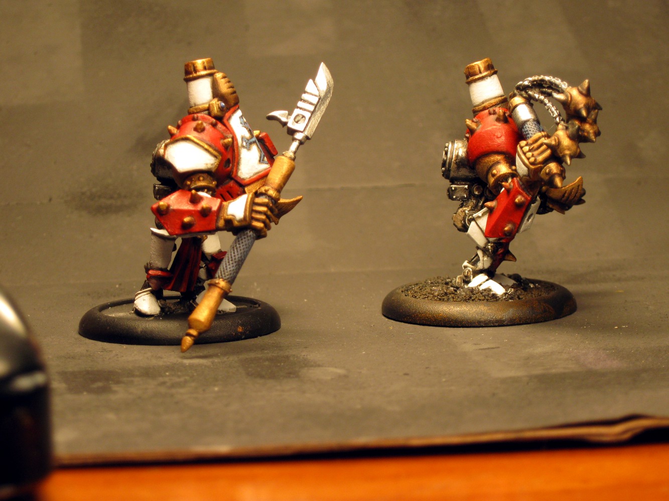 Gone To Ground: Twins Painted: Repenter and Revenger Warjacks