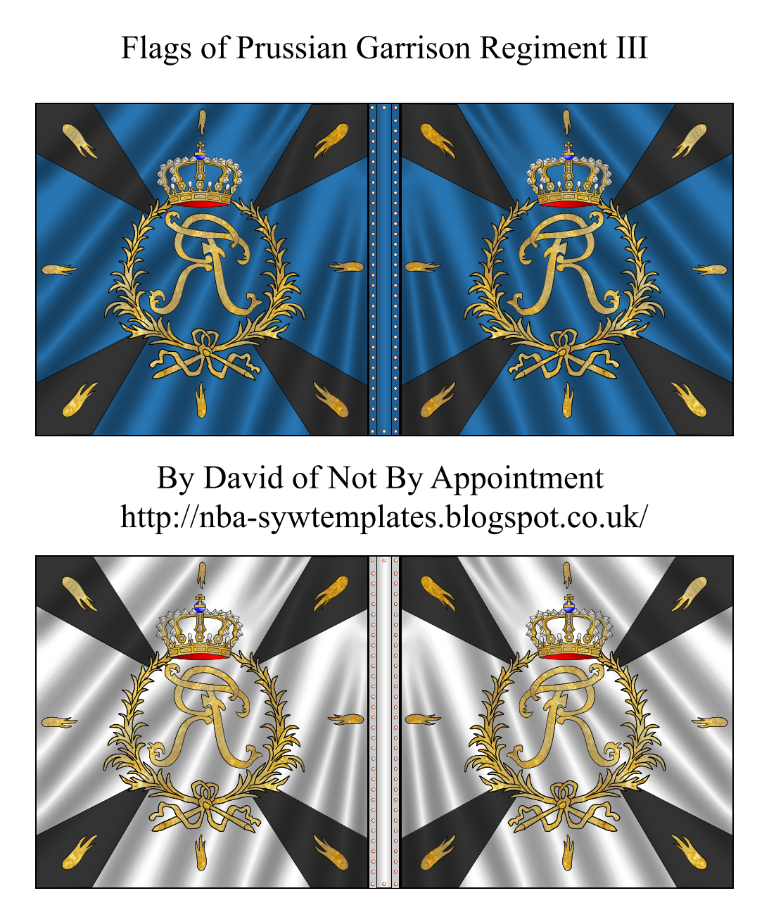 Not By Appointment: Flags of Prussian Garrison Regiment III