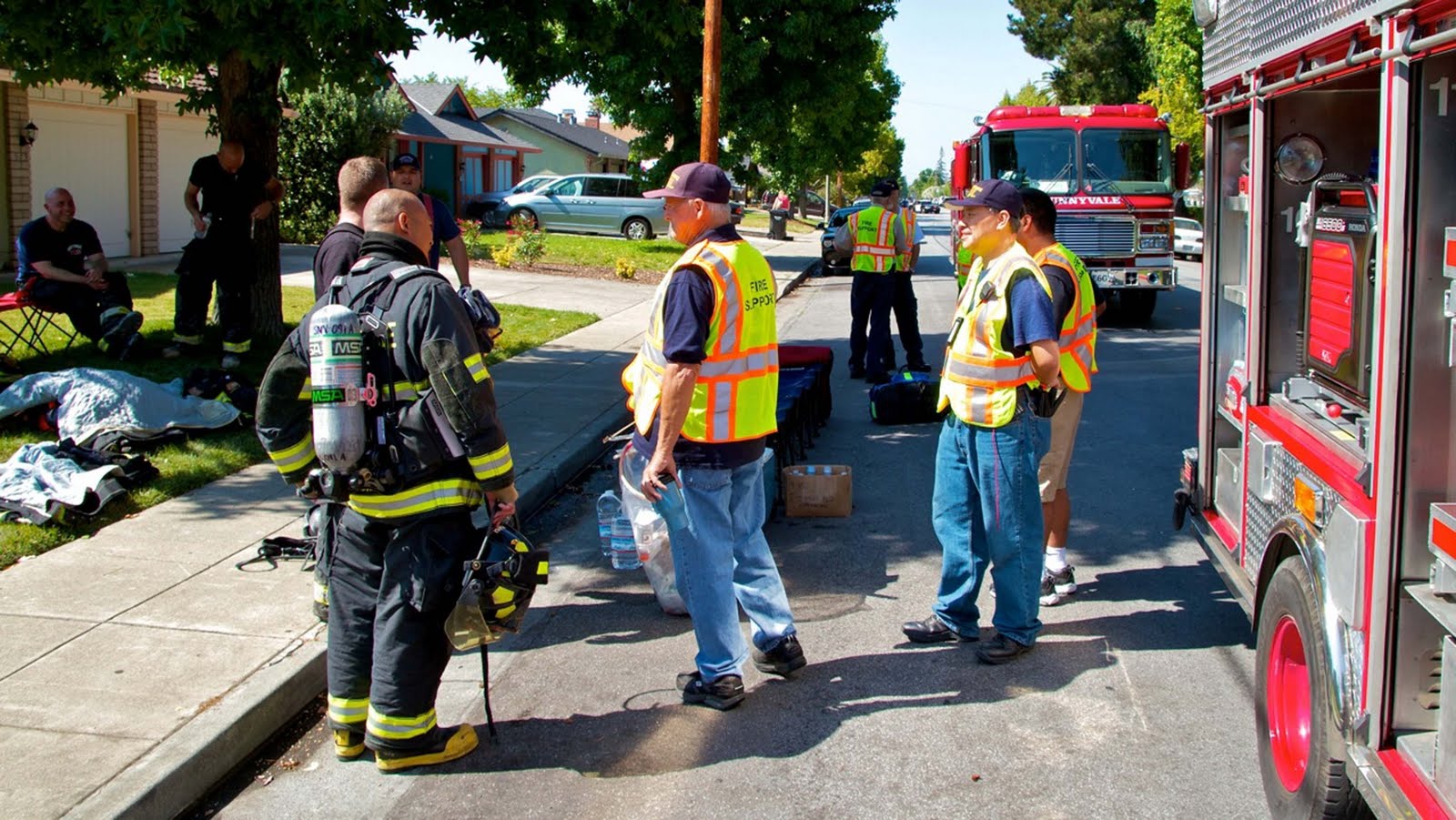 Fire Associates of Santa Clara Valley: Sunnyvale DPS Responds to 2 ...